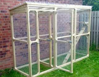 Cat Runs and Cat Pens for Outdoors | Catios Cat Runs Enclosures Cat ...